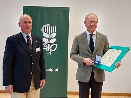 Christian Stockmar wurde mit Ferdinand-Beran-Medaille ausgezeichnet